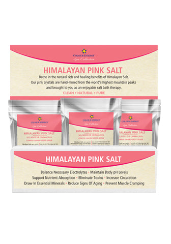 Healing Salts Displays & Kits - Colour Energy Wholesale Canada